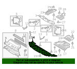 2017-2019 Ford Escape Lower Deflector GJ5Z-8310-AA | OEM Parts Online