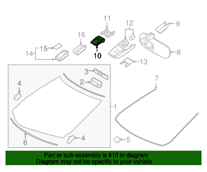 8646C-0E050 - Lane Departure System Camera 2020 Lexus | AutoNationParts.com