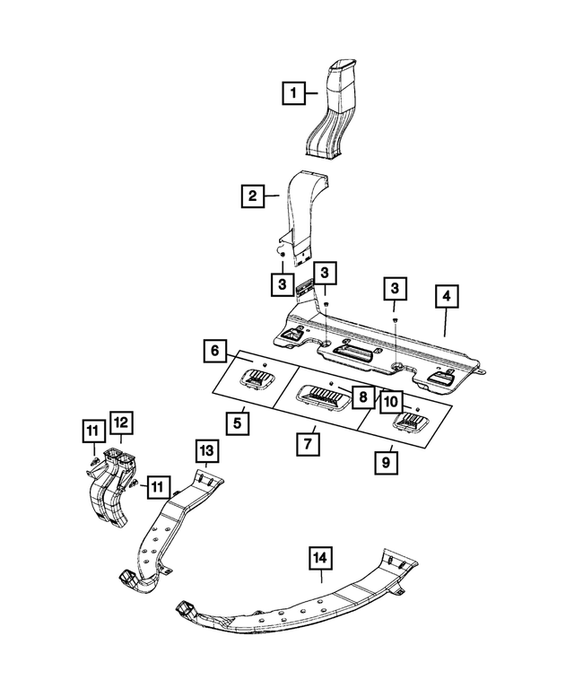 2018-2025 Chrysler Push Pin 68367492AA | My Mopar Parts