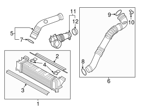 13717605638 - 2012-2018 BMW Air Inlet Tube (13-71-7-605-638) | BMW of ...
