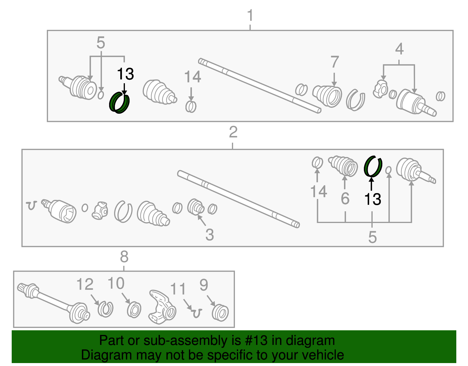 44327-SDA-A11 - Cv Joint Boot Band 1999-2015 Honda | Honda Parts Online