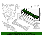 2018-2021 Subaru Crosstrek Cowl Grille 91419FL051 | TascaParts.com