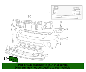 2013-2024 Ram Bracket 68141642AA | Mopar Parts Canada