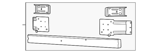2013-2020 Ram Beam, Front Bumper 68196999AB | TascaParts.com