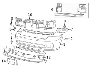 2013-2023 Ram Energy Absorber 68145441AC | Mopar Parts Canada