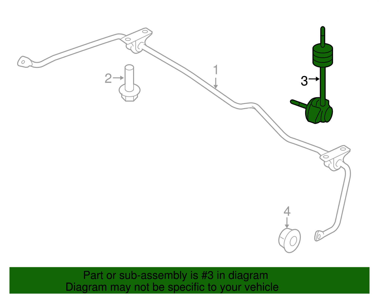 2009-2019 Ford Motorcraft™ Suspension Stabilizer Bar Link Kit MEF-157 ...