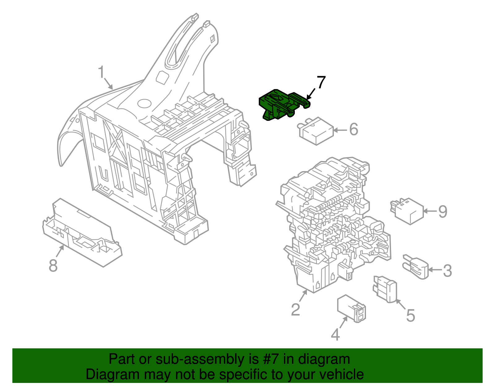1999-2025 Volkswagen Thermo Fuse Holder 4A0-937-530 | OEM VW Parts Haus
