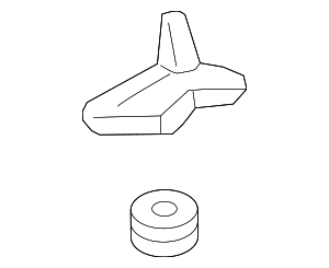 2018-2024 GM Passenger Side Radiator Upper Bracket 84250352 GM ...