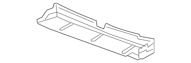 2018-2021 Buick Enclave Radiator Air Baffle 84342309 GM | GMPartsDirect.com