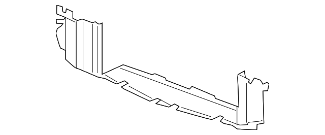 2020-2021 Buick Enclave Lower Radiator Air Baffle 84553970 GM ...