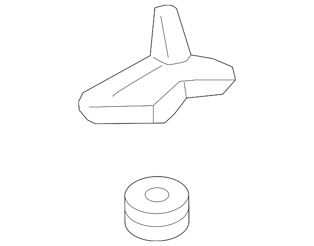 84250351 - Driver Side Radiator Upper Bracket 2018-2023 Buick Enclave ...