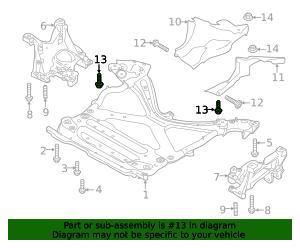 WHT-008-449 - Shield Screw 2018-2024 Audi | Audi OEM Parts