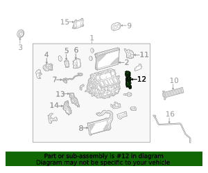 87106-11020 - HVAC Air Inlet Door Actuator 2021-2022 Toyota Mirai ...