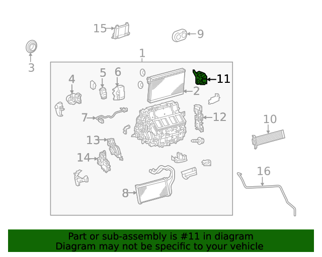 87106-11090 - Servo - 2021-2022 Toyota Mirai | OEM Genuine Toyota Parts