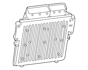 Genuine Engine Control Module (ECM) for 2016-2018 Land Rover Range ...