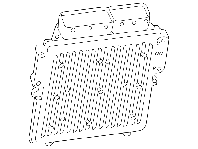 Genuine Engine Control Module (ECM) for 2016-2018 Land Rover Range ...