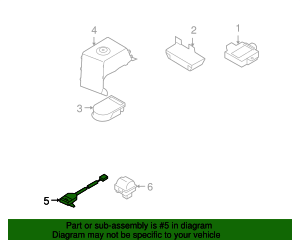 8P0-953-236-D - Micro-Switch 2009-2013 Audi | Audi OEM Parts