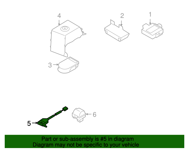 8P0-953-236-D - Micro-Switch 2009-2013 Audi | Audi OEM Parts