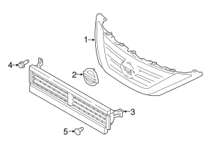 2015-2020 Nissan Radiator Shutter Assembly 62330-9HS0A | TascaParts.com