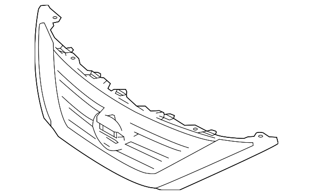 2016-2018 Nissan Altima Upper Grille 62310-9HS1A | TascaParts.com