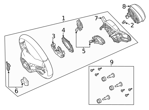 Switches, Solenoids & Actuators for 2022 Mercedes-Benz GLC 300 ...