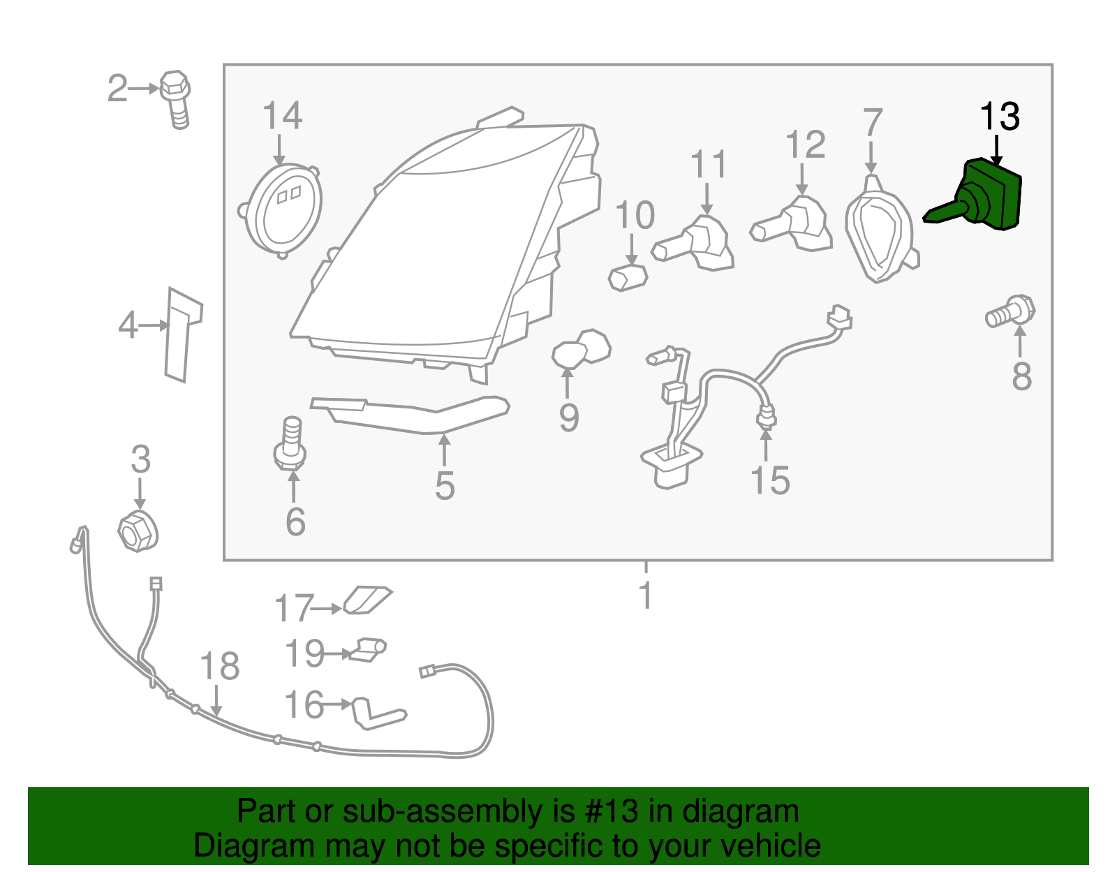 2006-2015 GM Hid Bulb 25911883 | Partners Chevy