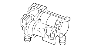 Genuine OEM Air Suspension Compressor Part# LR095838 Fits 2017-2024 ...