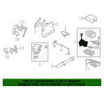 Genuine OEM Air Suspension Compressor Part# LR095838 Fits 2017-2023 ...