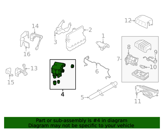 LR176327 - Air Control Valve 2020-2023 Land Rover | Land Leaping ...