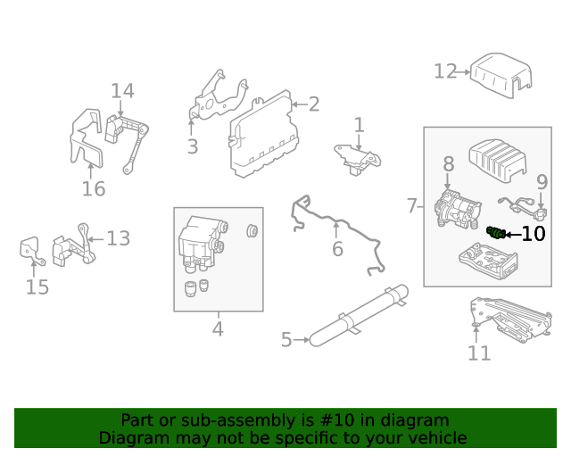 2018-2023 Land Rover Silencer LR140035 | OEM Parts Online