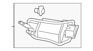 77740-02220 - Vapor Canister 2014-2019 Toyota Corolla | Brantford ...