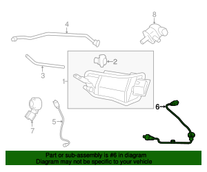 2014-2019 Toyota Corolla Oxygen Sensor 89465-02390 | OEM Parts Online