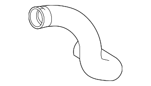 2014-2019 Jeep Grand Cherokee Inter-Cooler Hose 55038006AE | TascaParts.com