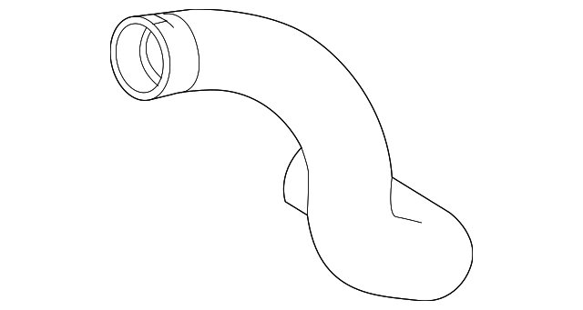 2014-2019 Jeep Grand Cherokee Inter-Cooler Hose 55038006AE | TascaParts.com