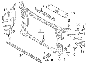 2013-2023 Audi Support Nut N-907-710-03 | Audi USA Parts