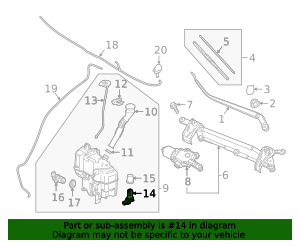 2016-2021 Mazda Fluid Level Sensor NA1P-67-488 | QuirkParts