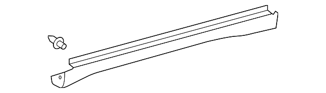 2004-2009 Lexus Rocker Molding 75850-0E010 | OEM Parts Online