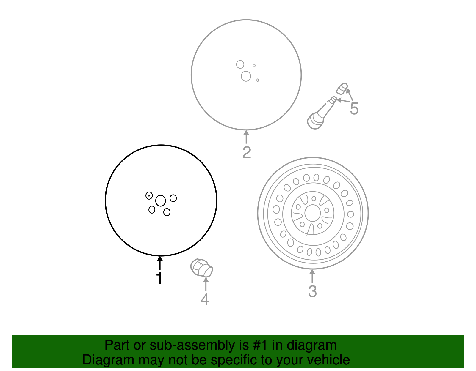 2001-2004 Mazda Tribute Wheel, Steel 9965-19-6560 | Retail Performance ...