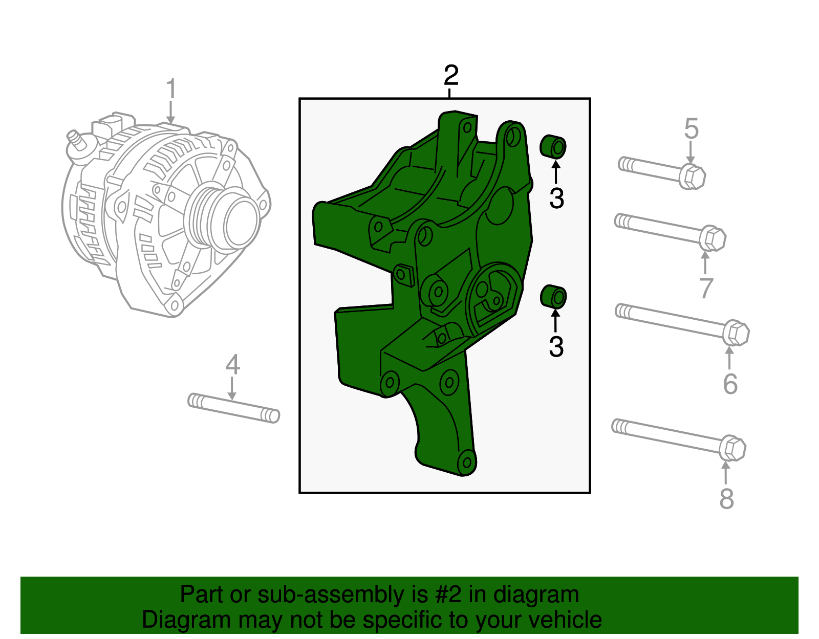 2014-2020 GM Multi-Purpose Bracket 12626078 | OEM Parts Online