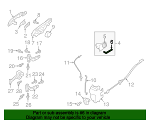 2016-2025 Volvo Lock Cylinder Assembly Key 31349907 | OEM Parts Online