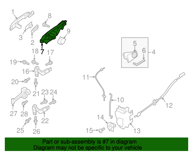 2016-2024 Volvo Handle Base 31378251 | OEM Parts Online
