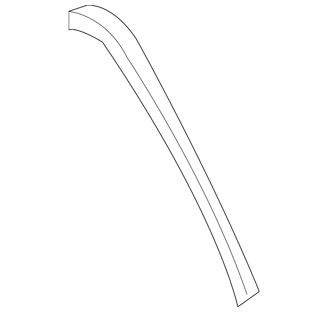 75573-0R010 - Glass Molding - 2006-2012 Toyota RAV4 | Nucar Toyota Parts
