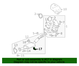 2020-2024 GM Exhaust Front Insulator 42747907 | Paradise GM Parts