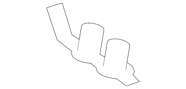 230-357-10-42 - Strut Rod Nut Plate 2003-2012 Mercedes-Benz | Mercedes ...