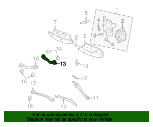 230-350-27-06 - Rear Lateral Arm 2003-2012 Mercedes-Benz ...