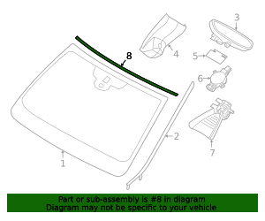 51317429609 - 2018-2023 BMW X2 Reveal Molding (51-31-7-429-609) | BMW ...