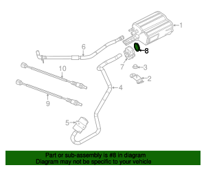 2013-2023 Mopar Vapor Canister Seal 68321481AA | TascaParts.com