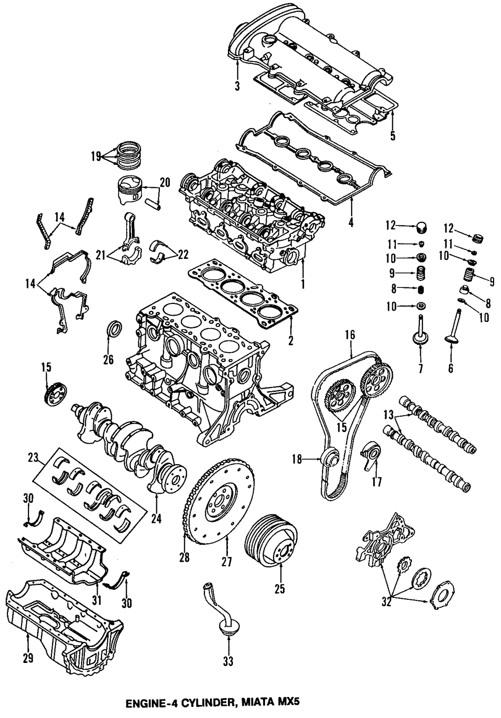 B61P-10-210G - 1990-1993 Mazda Miata - Valve Cover | Mazda Parts Factor