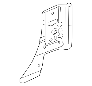 2014-2019 GM Driver Side Body Lock Pillar Lower Reinforcement 23226123 ...