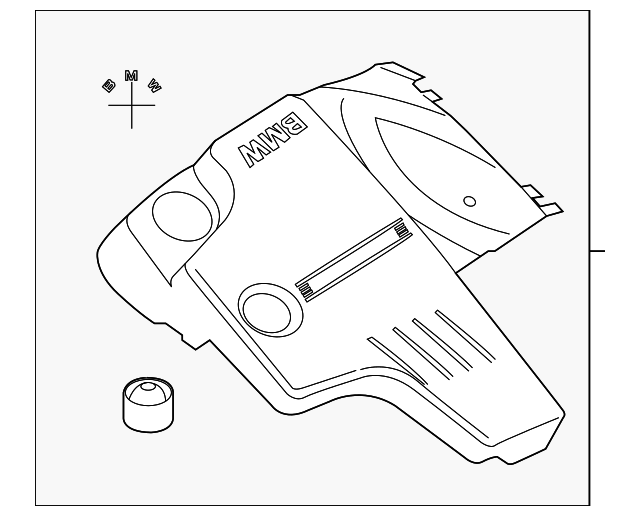 2014-2018 BMW Engine Cover 11147810802 | OEM Parts Online